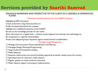 Saarthi samvad presentation (13) | PPT