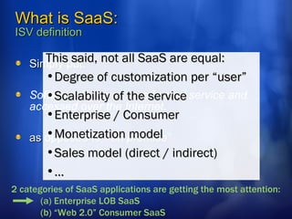 SAAS - Software as a Service | PPT