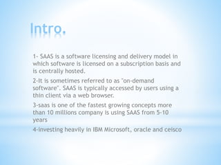 SAAS | PPT
