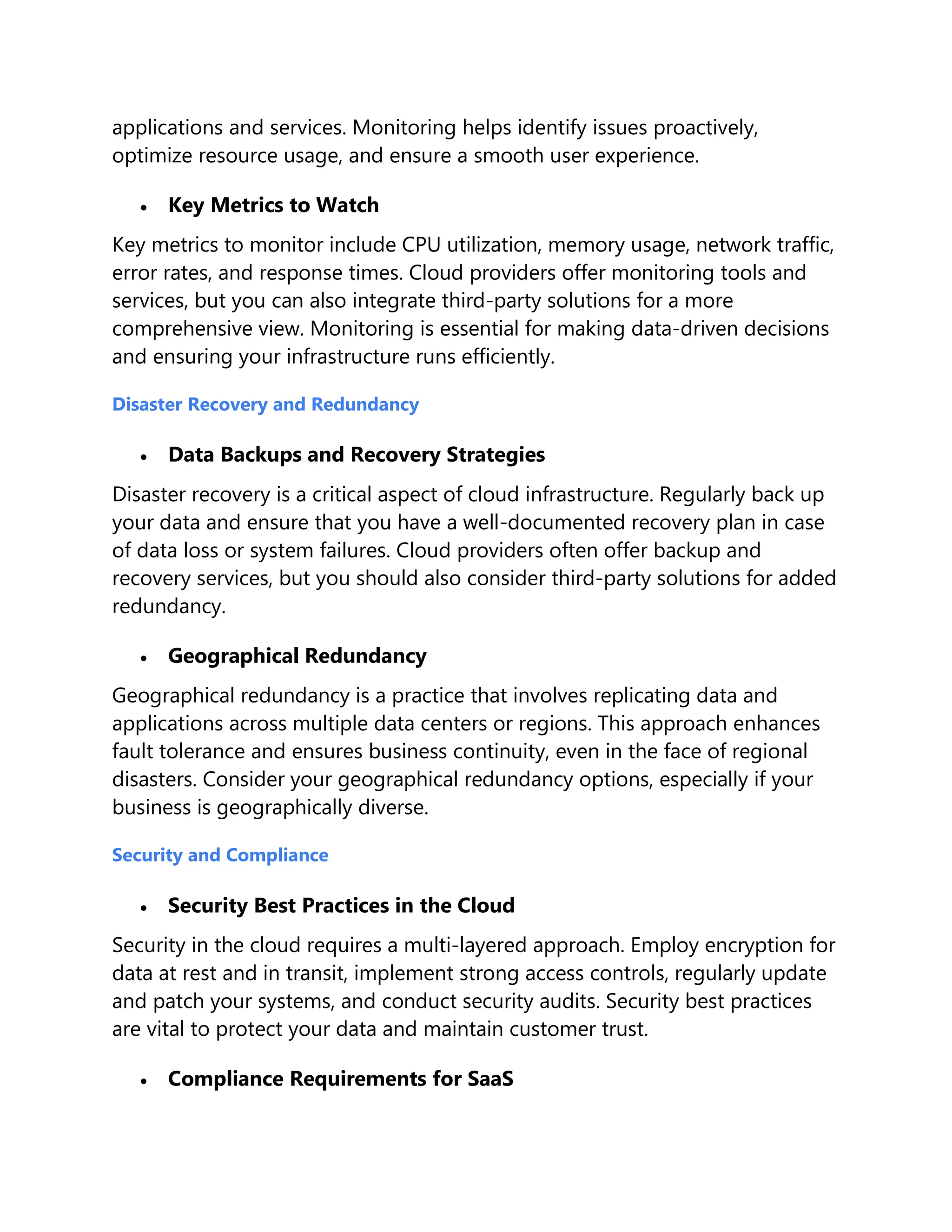 Saas Application Scalability Best Practices From Architecture To Cloud 7331