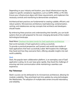 SaaS Application Scalability: Best Practices from Architecture to Cloud ...