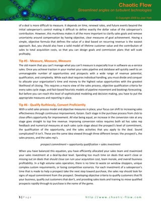 Saas Sales Management Tips | PDF