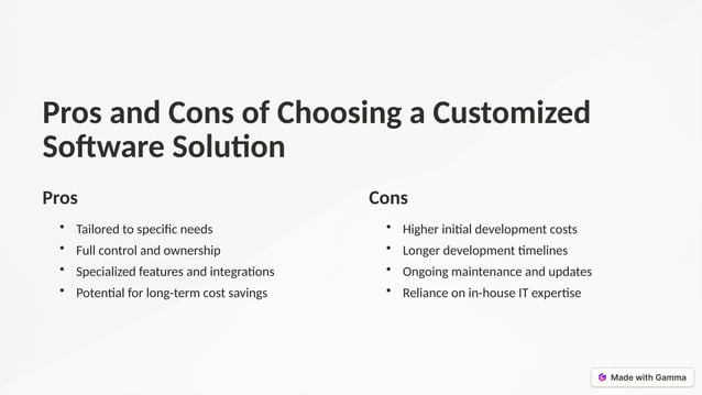 SaaS vs. Custom Software Development - Which to Choose? | PPT