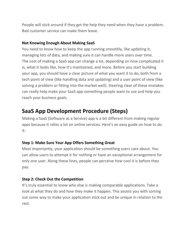 SaaS Application Development Explained in 10 mins | PDF SaaS Application Development Explained in 10 mins | PDF