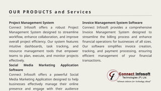 SaaS Applications Development - Connect Infosoft | PPT