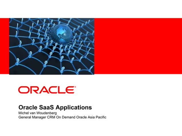 Oracle SaaS Applications Overview | PPT | Operating Systems | Computer ...