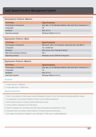 Saa s based inventory management system | PDF