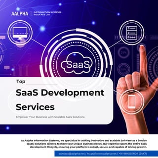 SaaS Development Services - Aalpha Information Systems | PDF