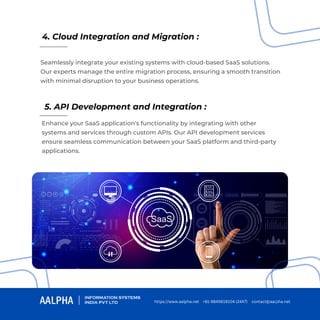 SaaS Development Services - Aalpha Information Systems | PDF