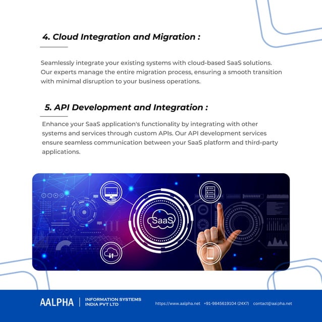 SaaS Development Services - Aalpha Information Systems | PDF