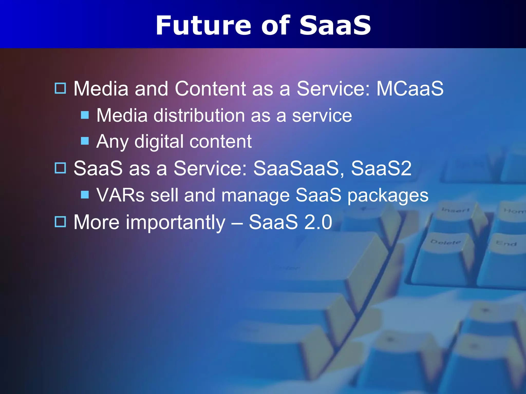SaaS Presentation | PPT