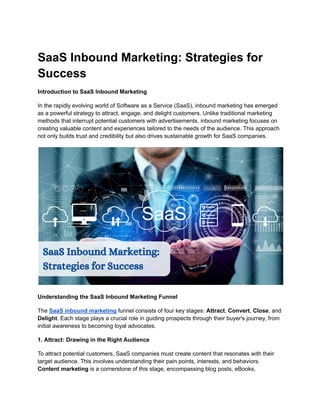 SaaS Inbound Marketing_ Strategies for Success.pdf