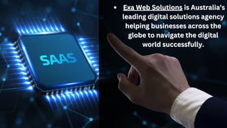 Exa Web Solution | SaaS Landscape Trends For 2024 | PDF