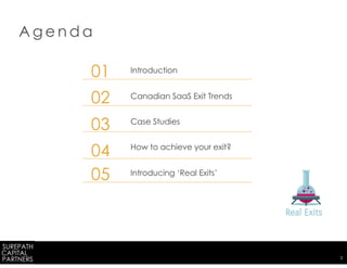A look at Canadian SaaS Exit (SaaSNorth presentation) | PDF