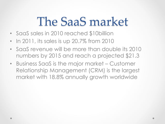 SaaS Introduction - What is SaaS Mean and Examples | PPT
