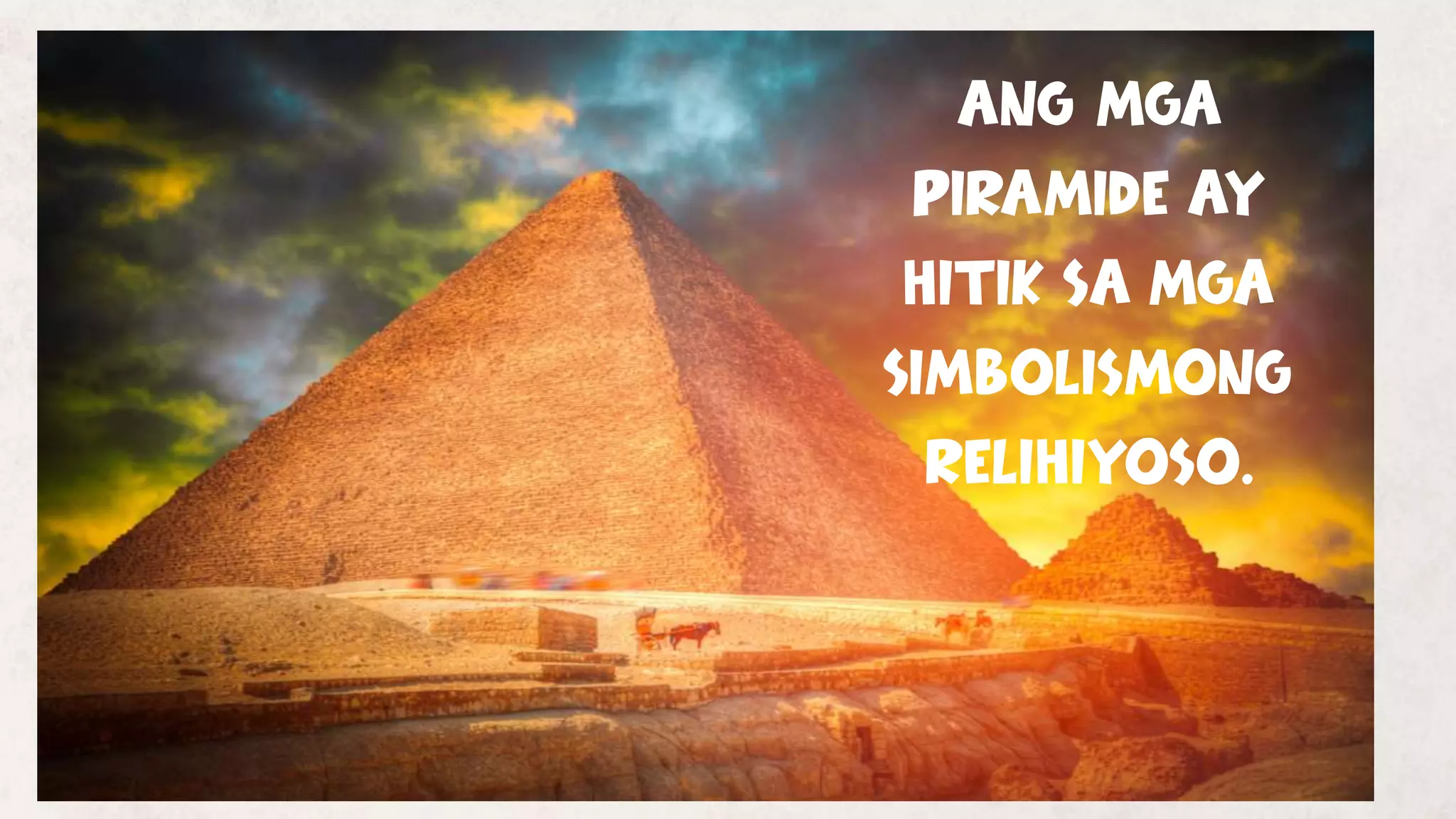Pamana ng Kabihasang Egyptian | PPTX