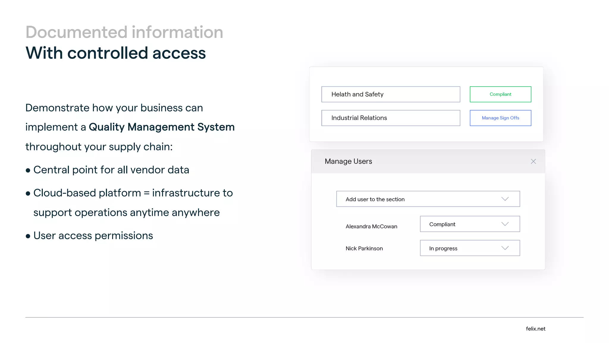 How do SaaS platforms help you with ISO 9001 certification | PPT