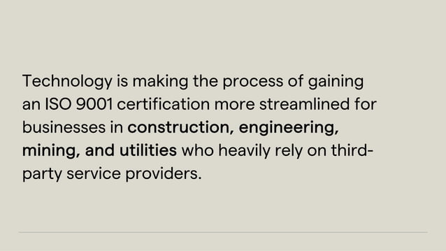 How do SaaS platforms help you with ISO 9001 certification | PPT