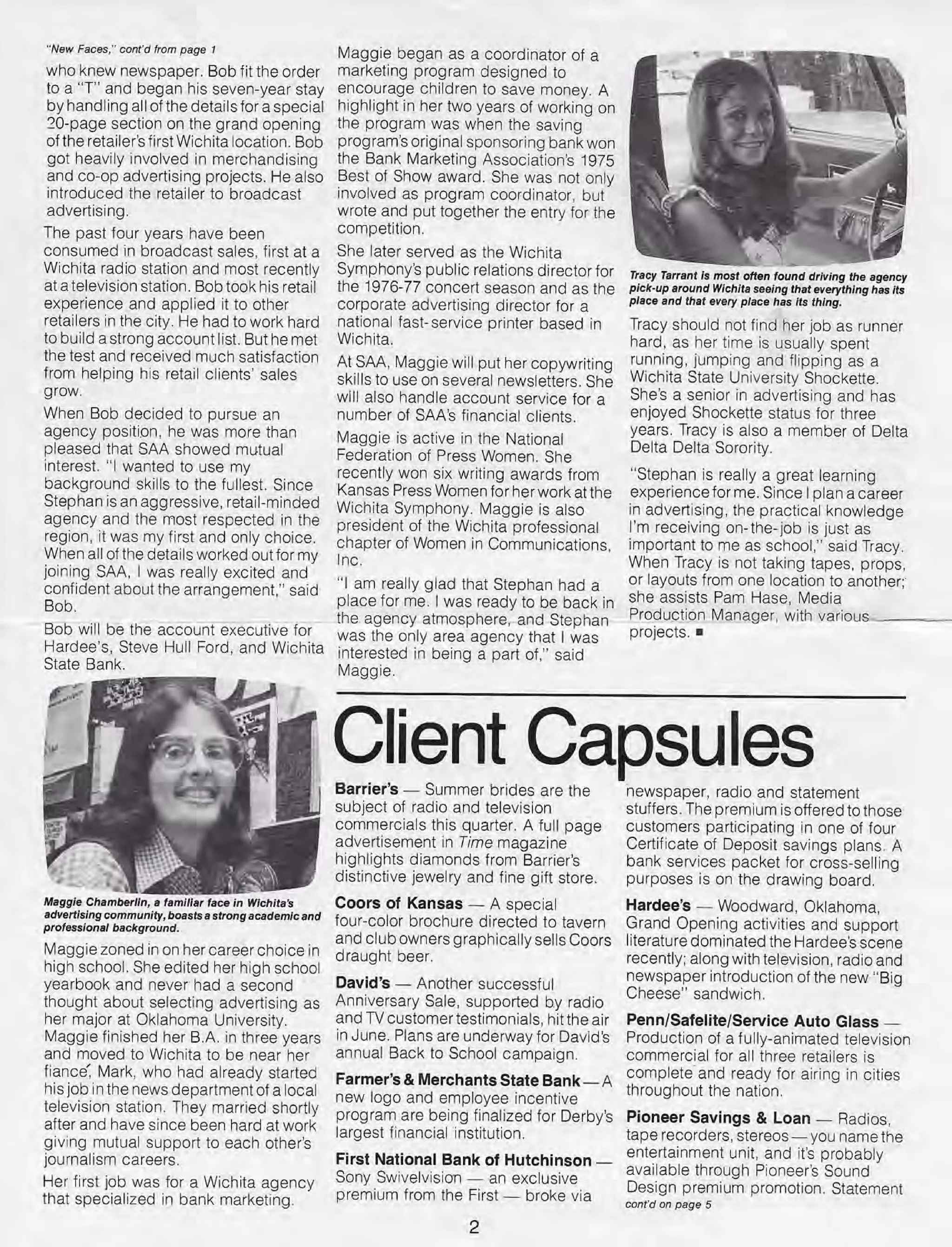 Stephan Advertising Storyboard Newsletter | PDF