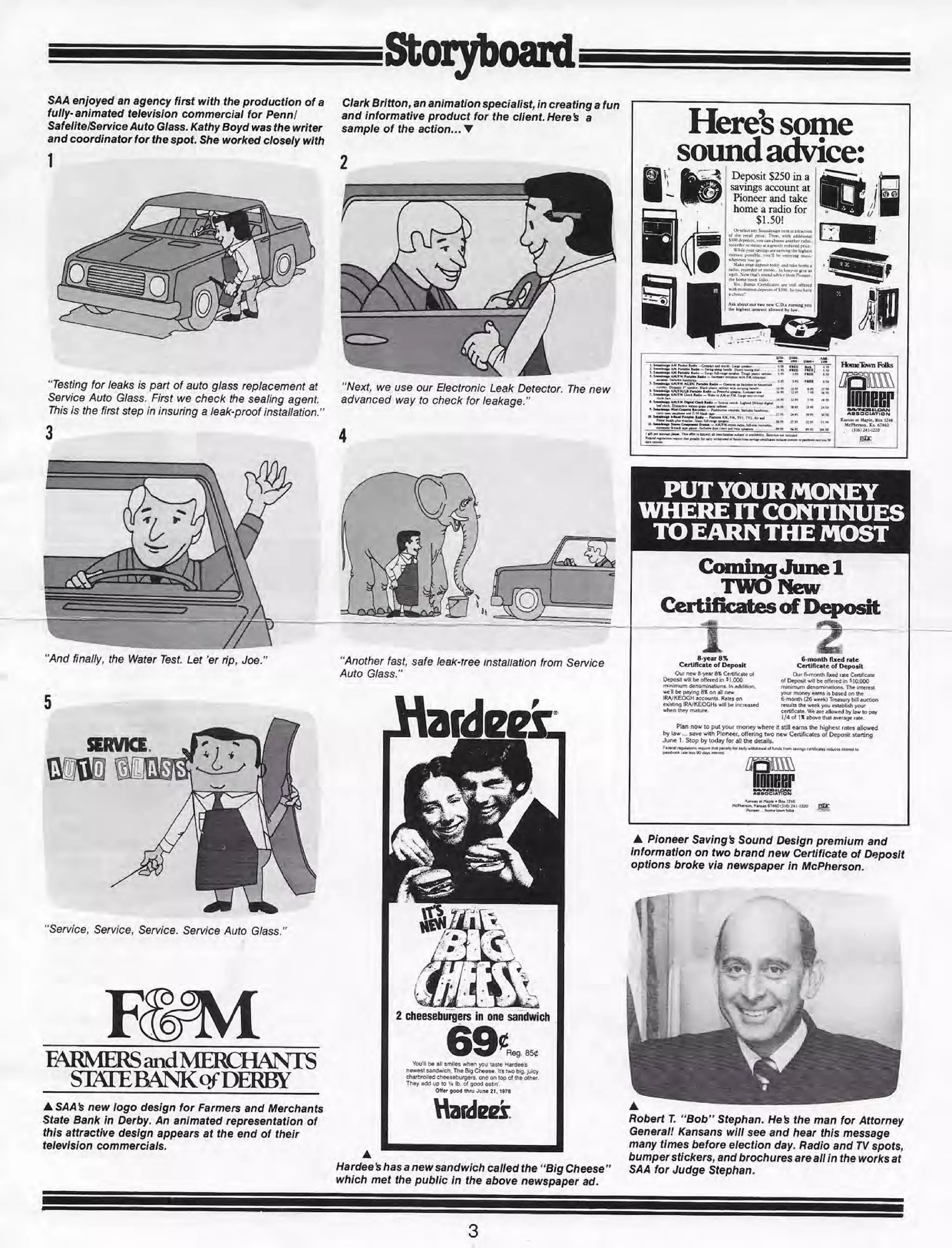 Stephan Advertising Storyboard Newsletter | PDF