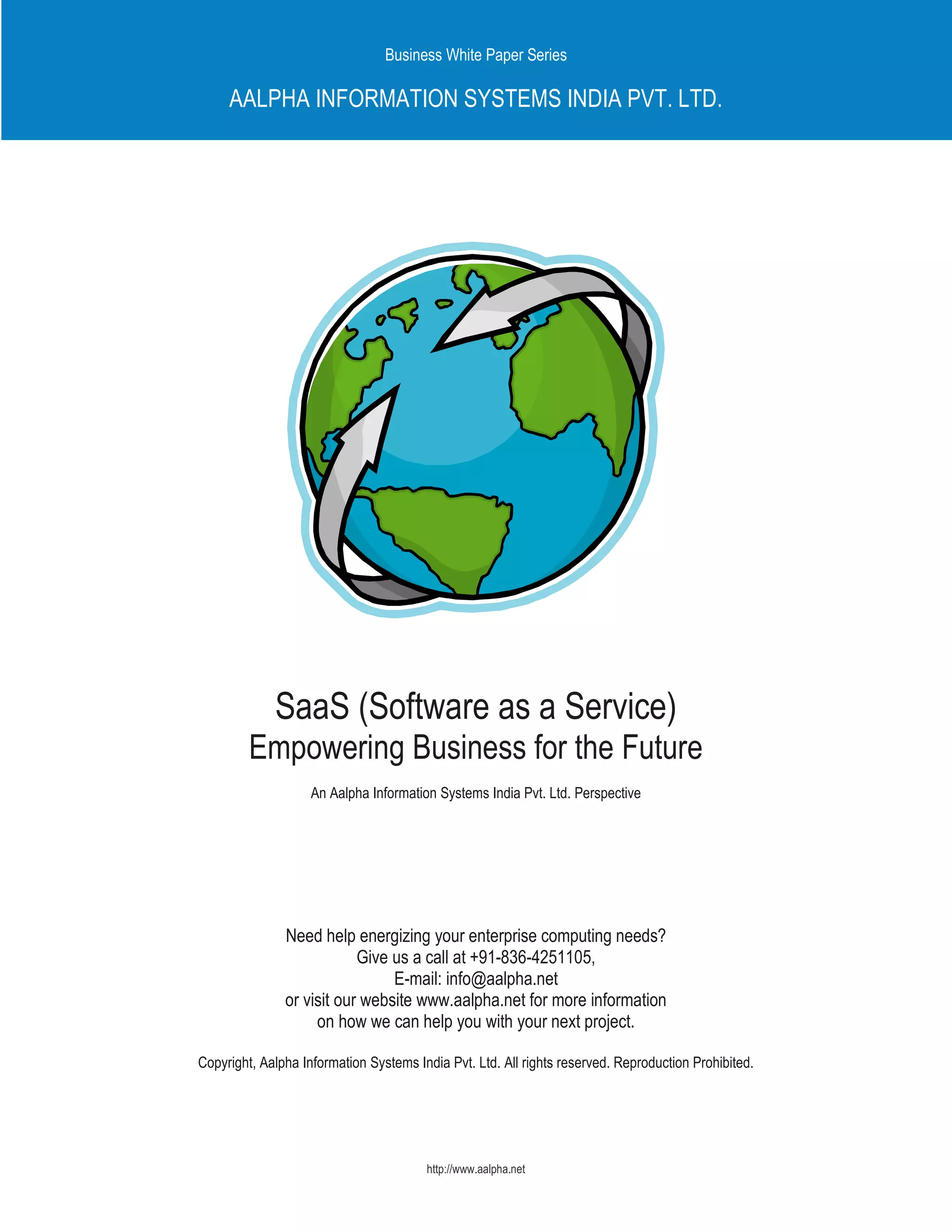 Saas Whitepaper | PDF