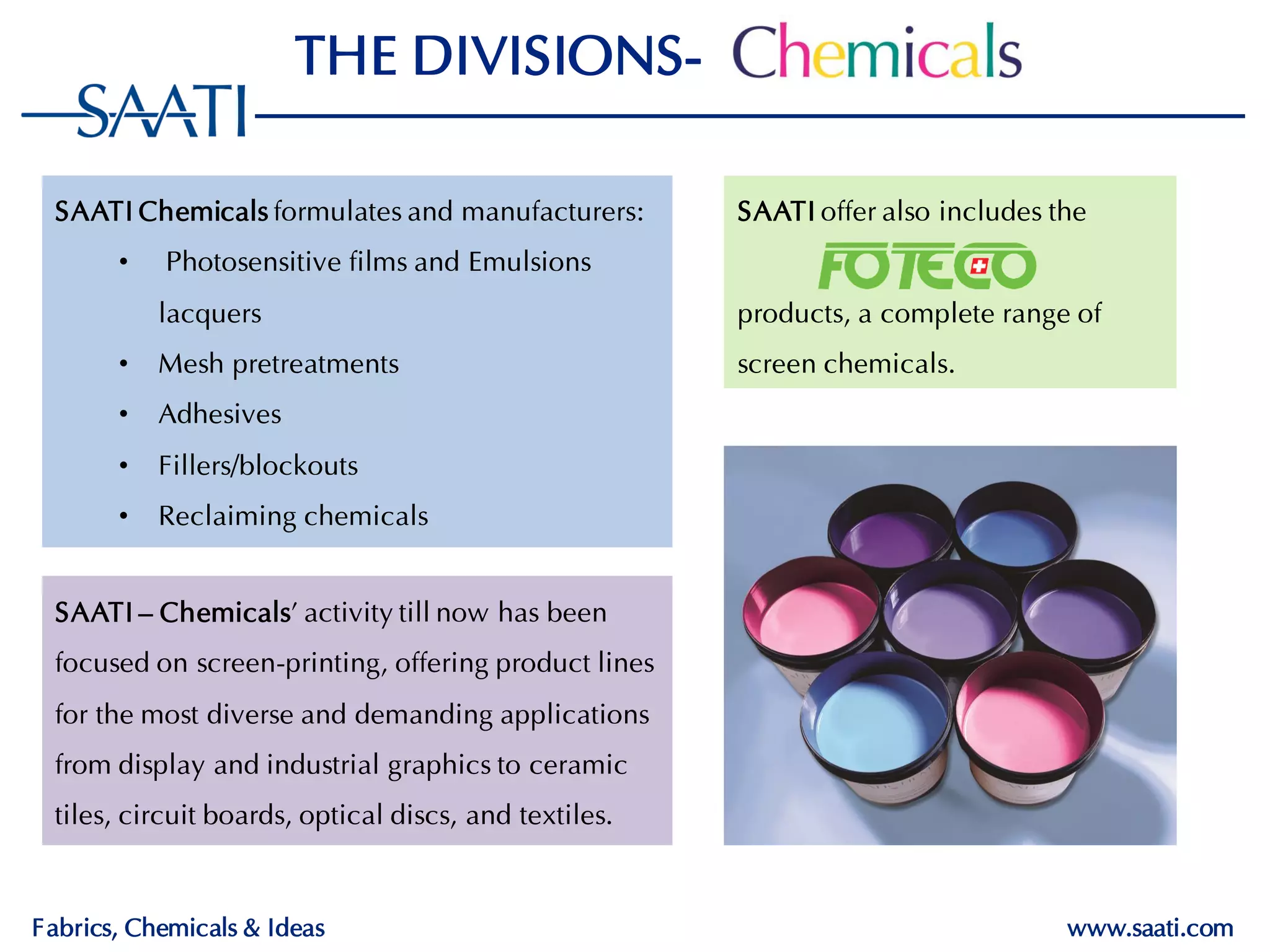 Saati corporate | PDF