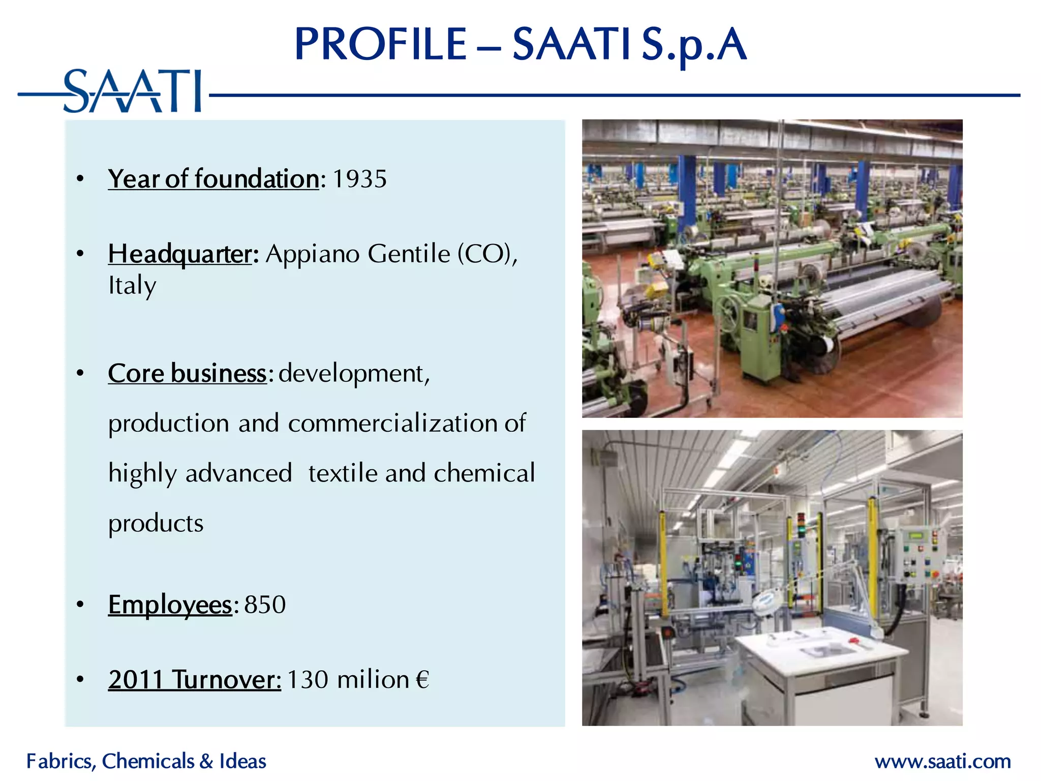 Saati corporate | PDF