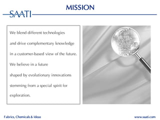 Saati corporate | PDF