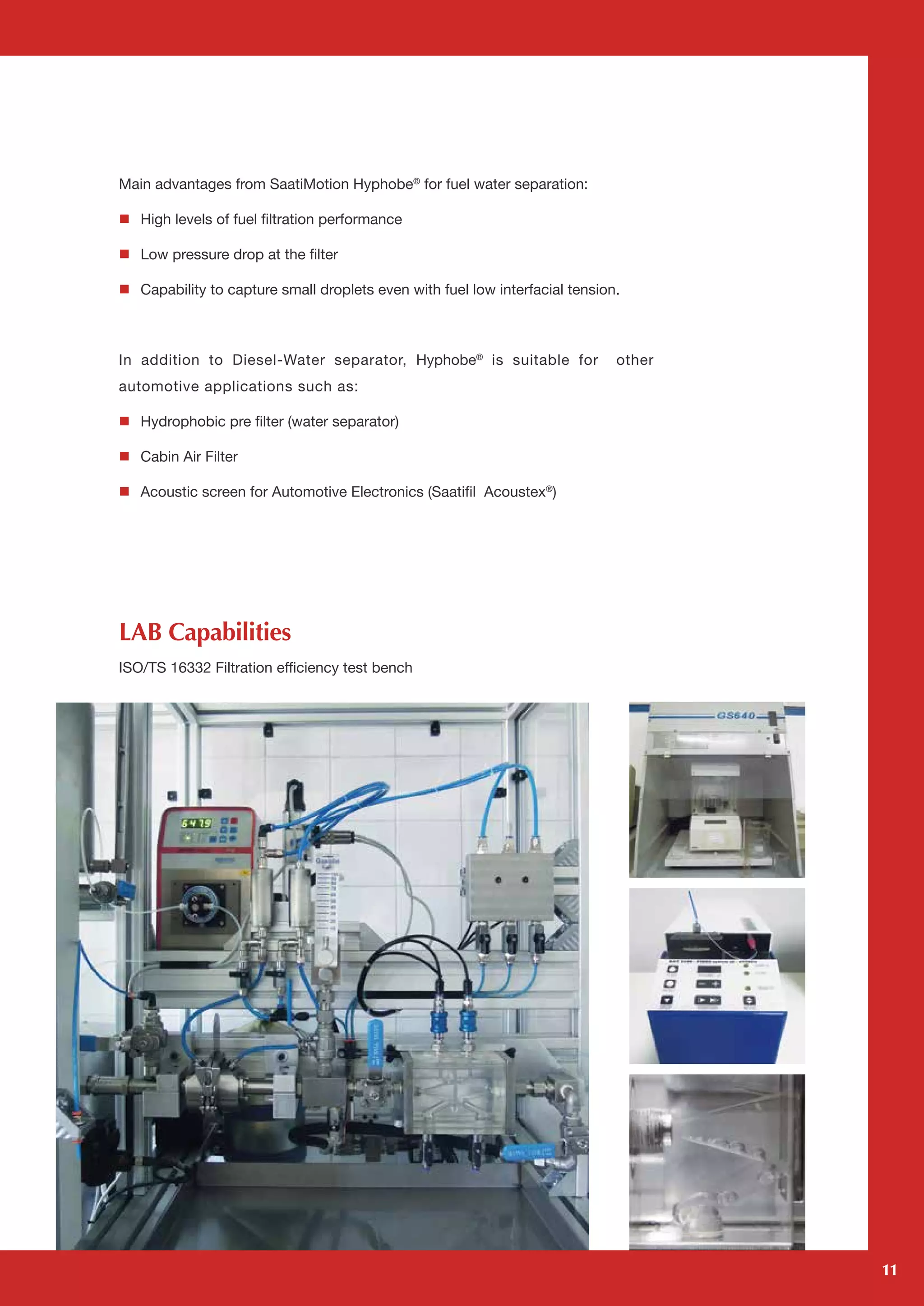 Saati filtration saatimotion | PDF
