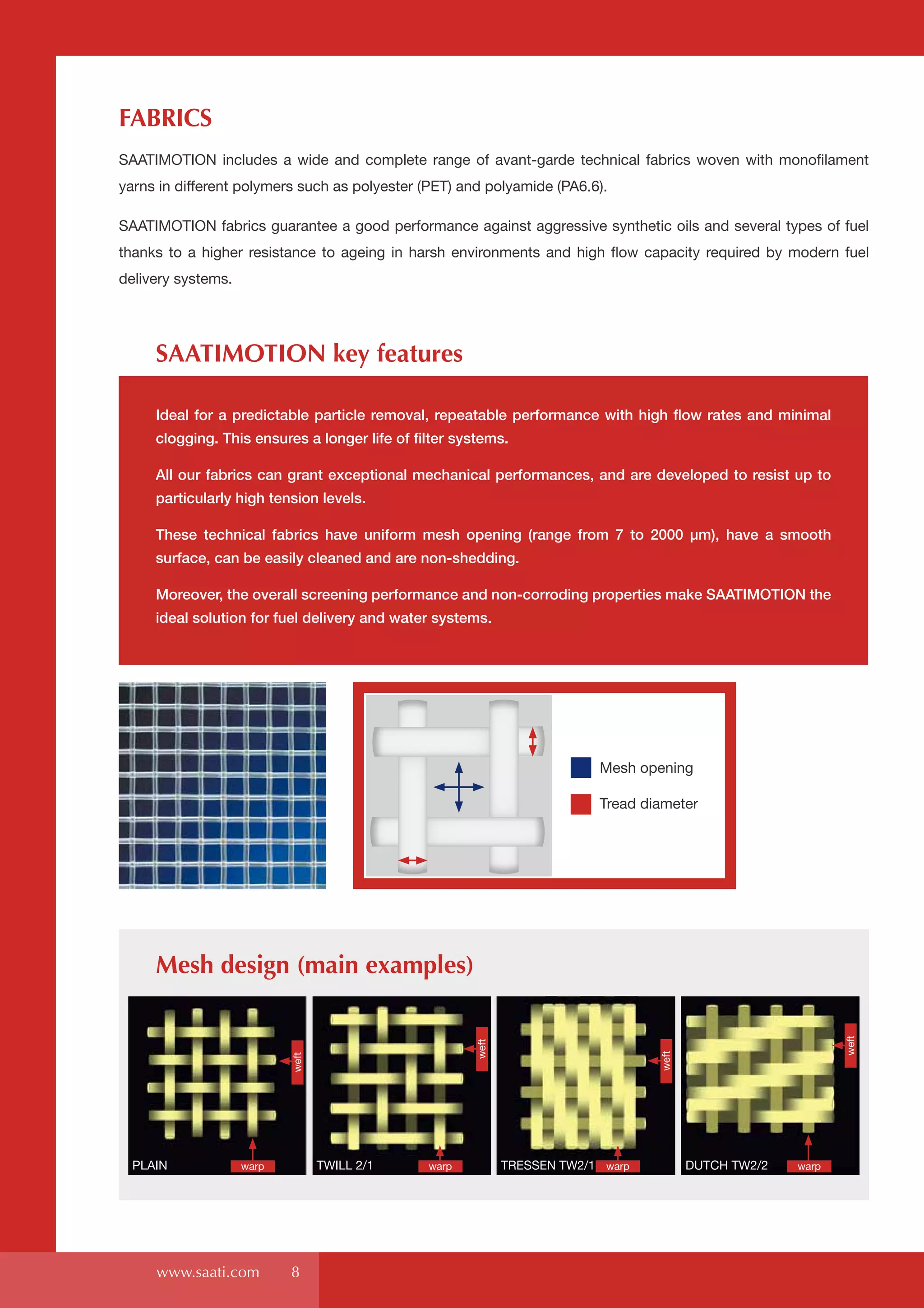 Saati filtration saatimotion | PDF