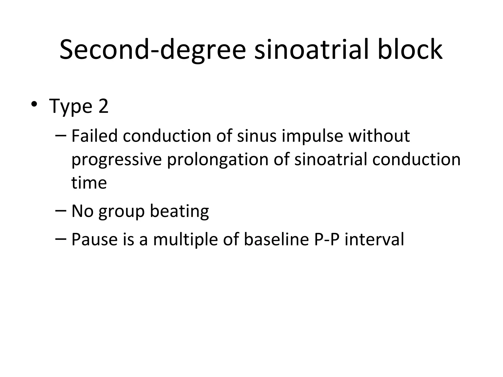 ECG Lecture: Sinus arrest, sinoatrial exit block, AV block and escape ...