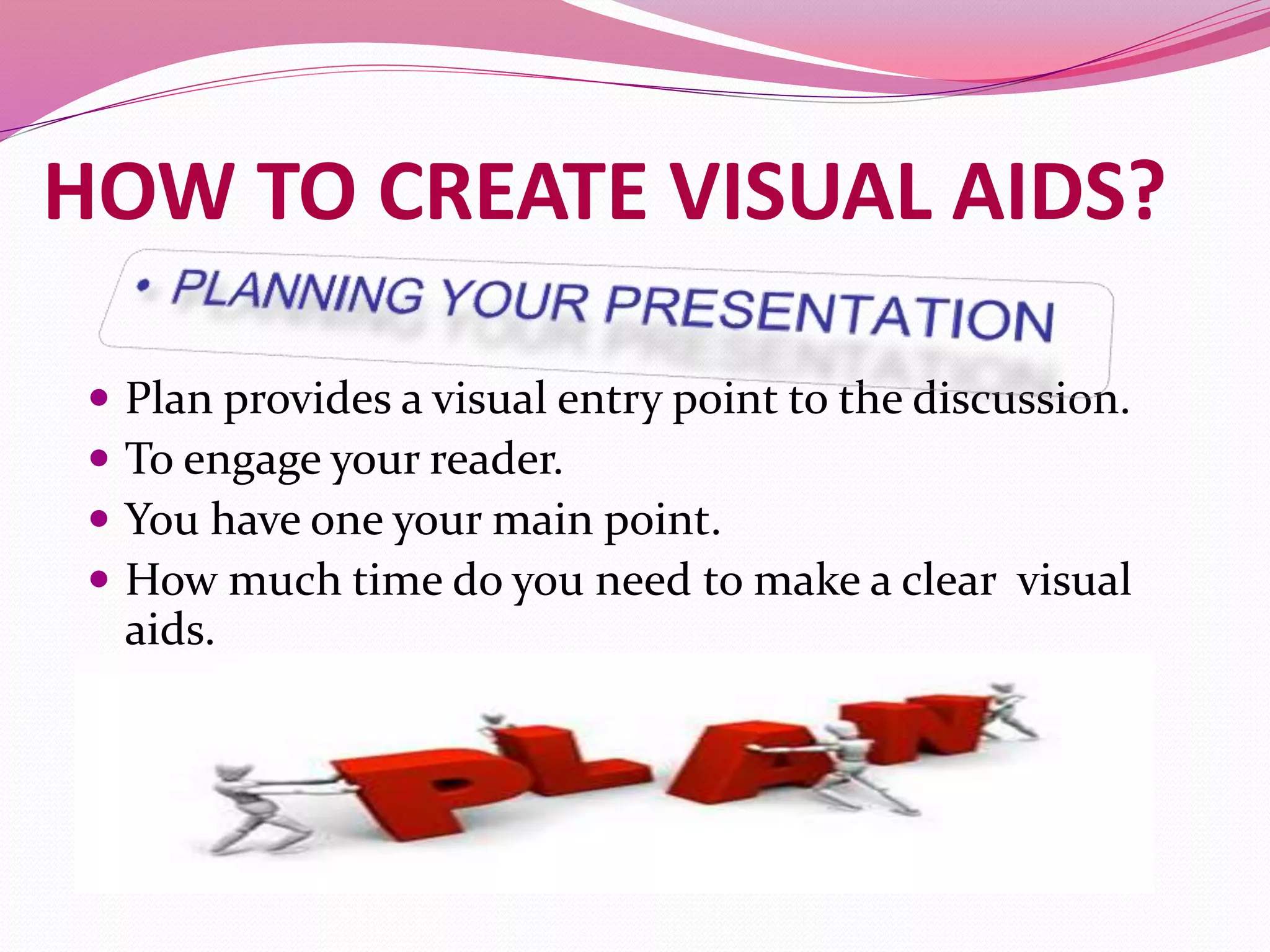 Creating and discussing visual aids | PPTX | Desktop Publishing ...
