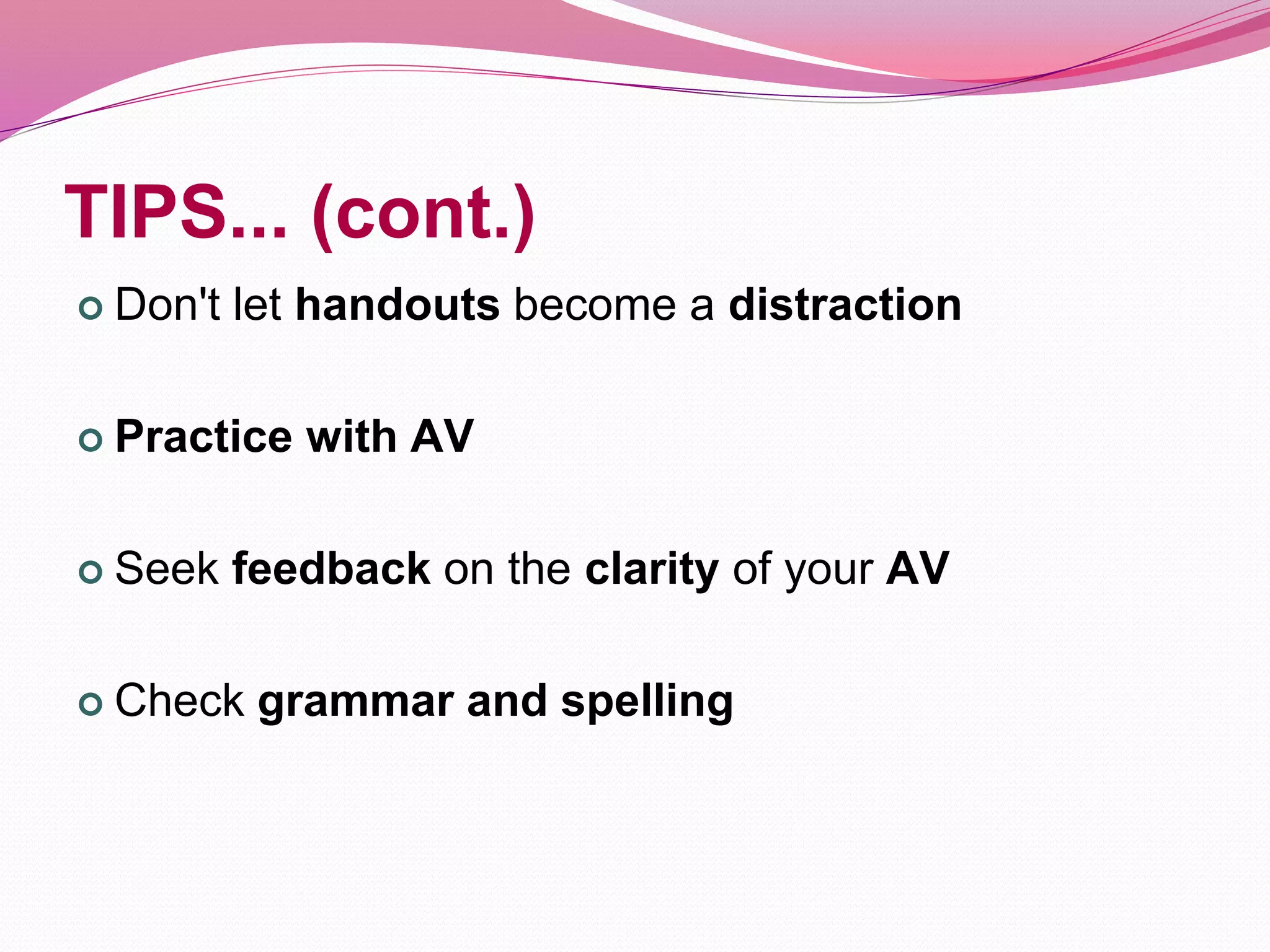 Creating and discussing visual aids | PPTX