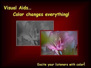 Creating and discussing visual aids | PPT