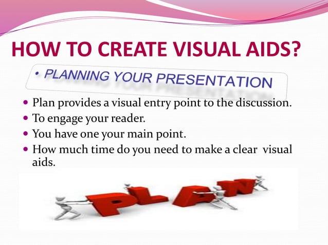 Creating and discussing visual aids | PPT