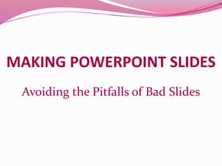 Creating and discussing visual aids | PPT