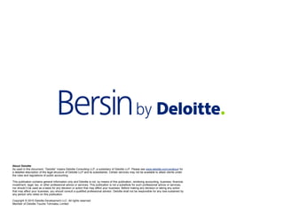 Saba - Bersin by Deloitte - Performance Management in the 21st Century ...