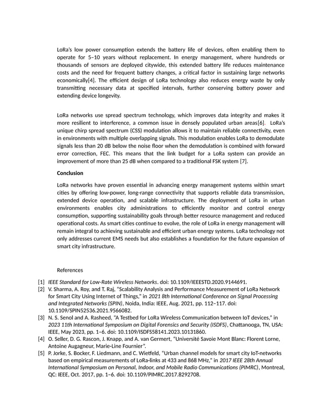 loRaWAN- Low power wireless wide area network | PDF