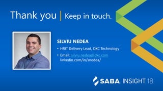 Talent Supply and Demand: Saba as the Gold Source for Skills at DXC | PPT