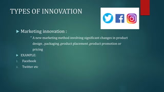 Innovation and creativity | PPTX