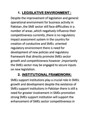 SME ,Scope of SME | PDF