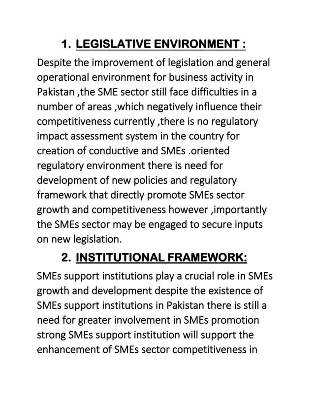 SME ,Scope of SME | PDF | Small and Medium-sized Business | Business
