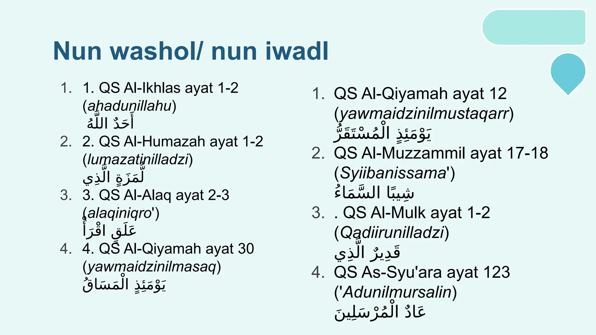 mengenal bacaan muskilat oleh awwab al-ubbadi | PPT