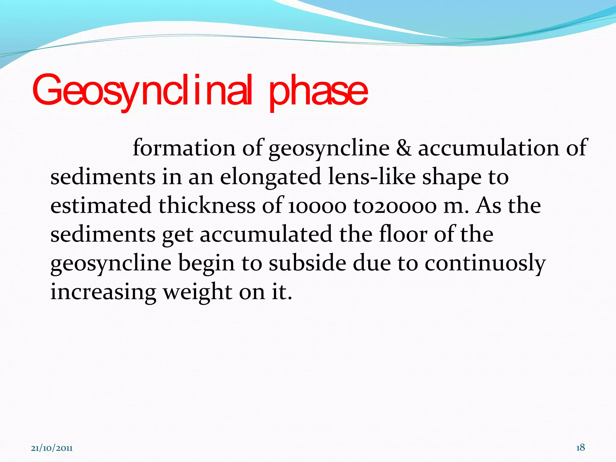 Geosyncline | PPT
