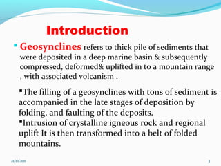 Geosyncline | PPT