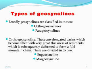 Geosyncline | PPT