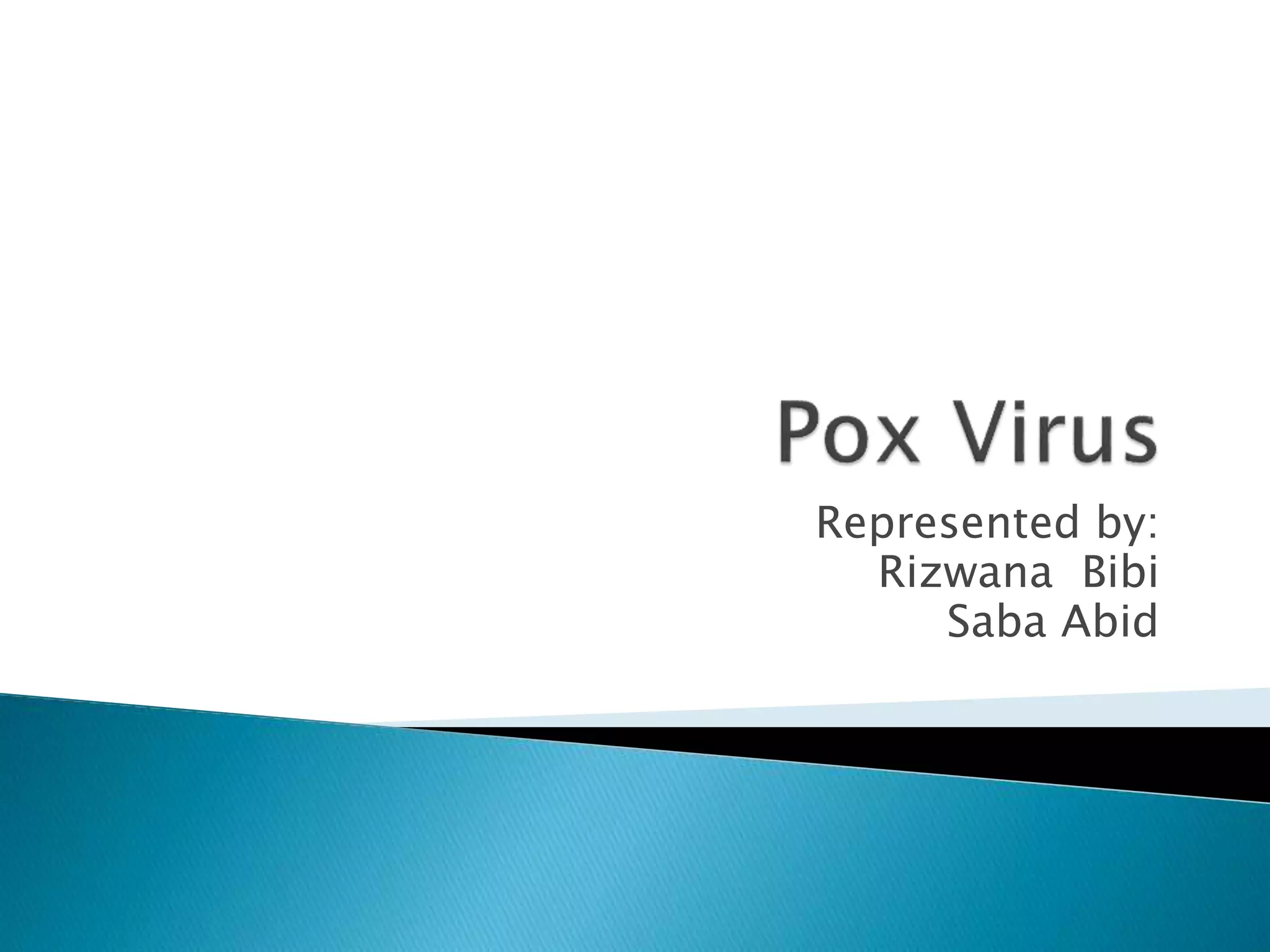 pox virus | PPTX