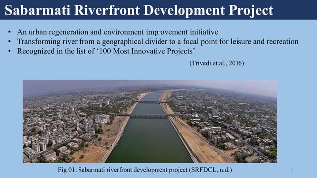 Sabarmati Riverfront Development Project | PDF | Civil Engineering Industry | Industries
