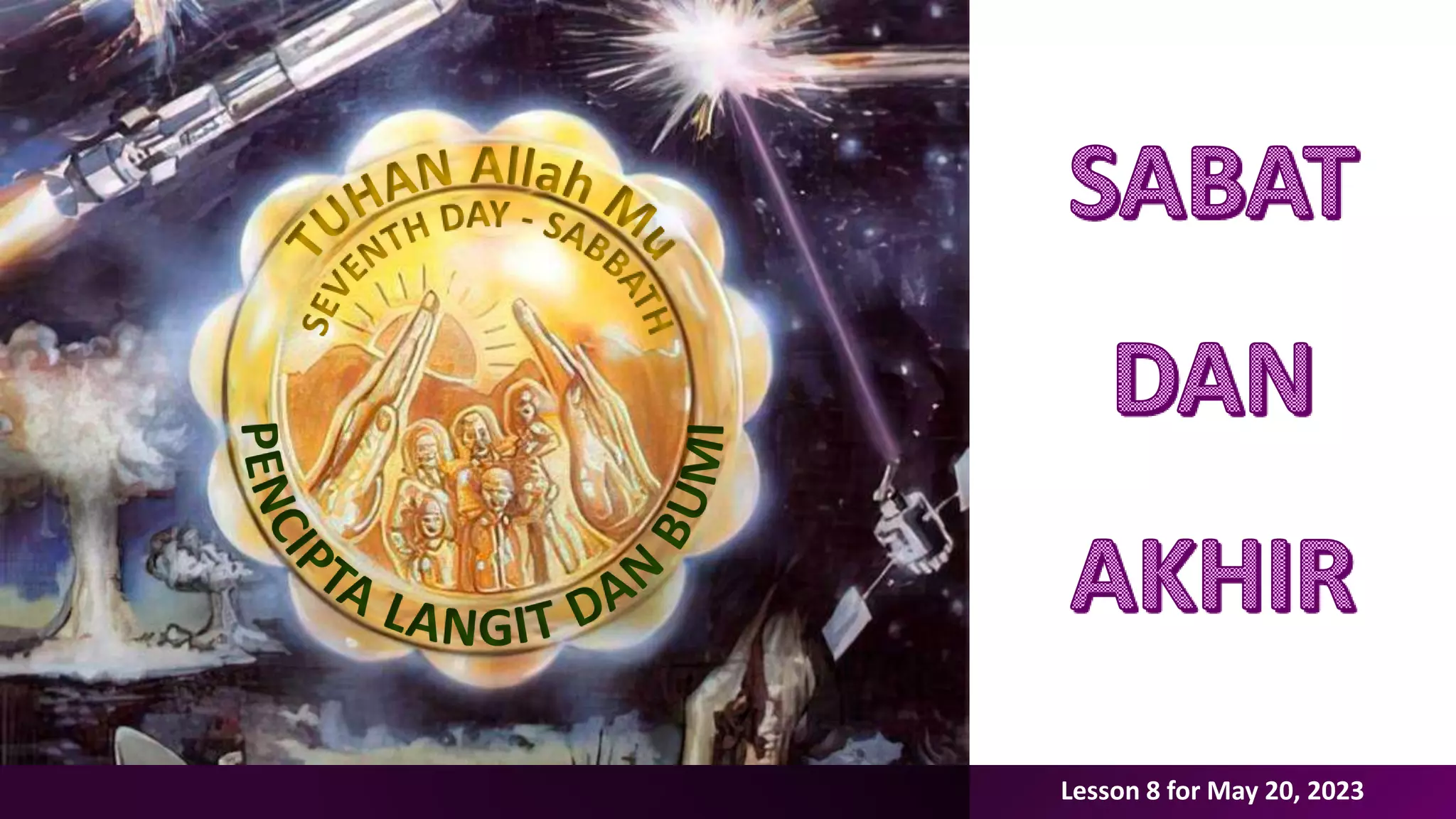 Sekolah Sabat - Triwulan 2 2023 - Pelajaran 8 | PPT