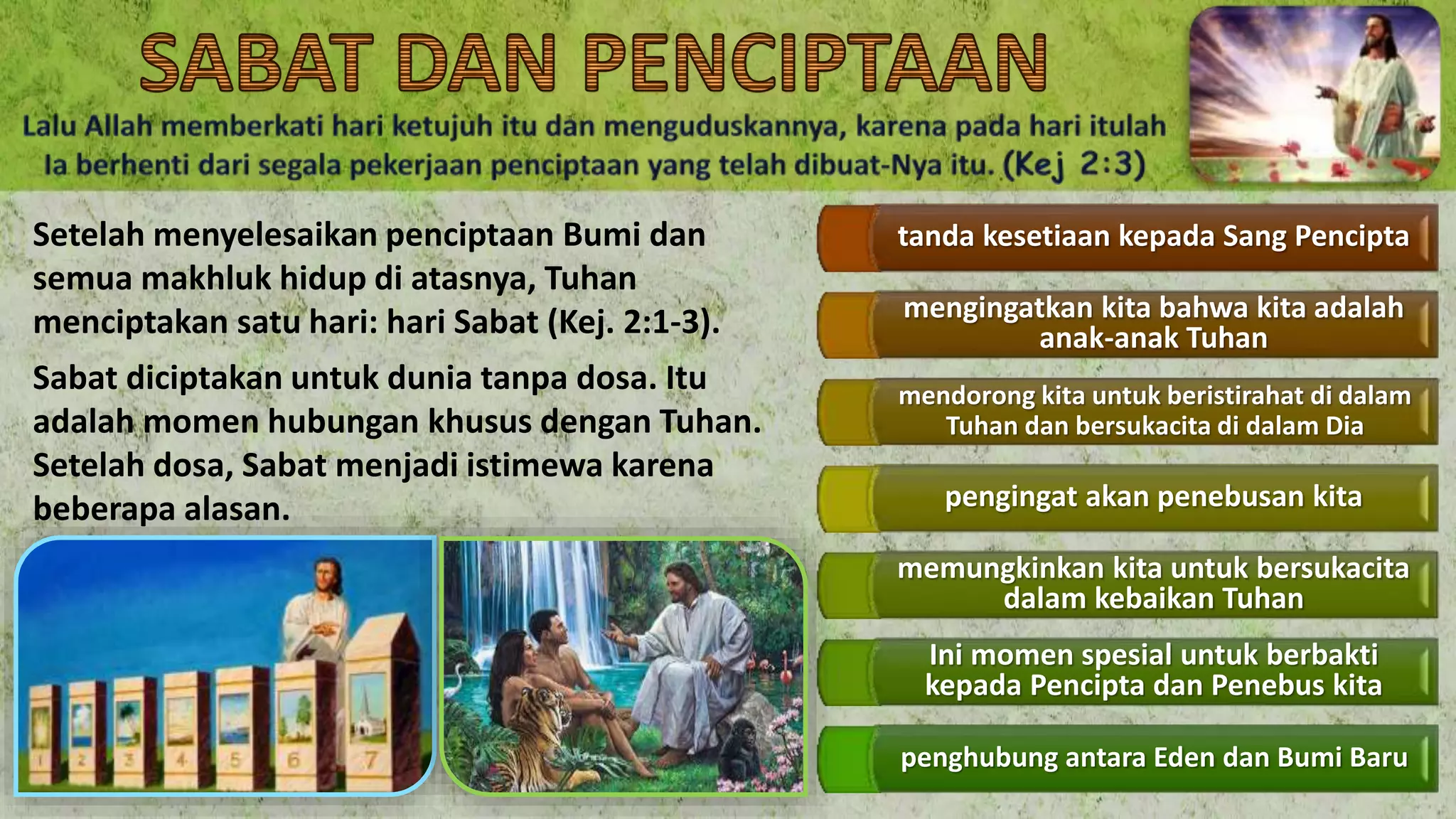 Sekolah Sabat - Triwulan 2 2023 - Pelajaran 8 | PPT